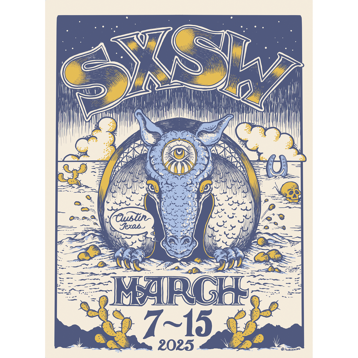 2025 SXSW POSTER – Official SXSW Merchandise