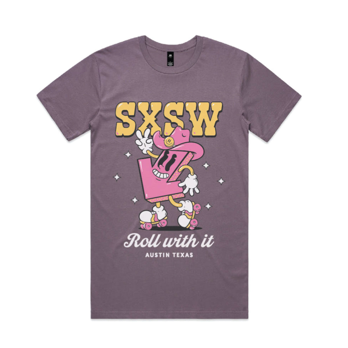 ROLL WITH IT TEE – Official SXSW Merchandise