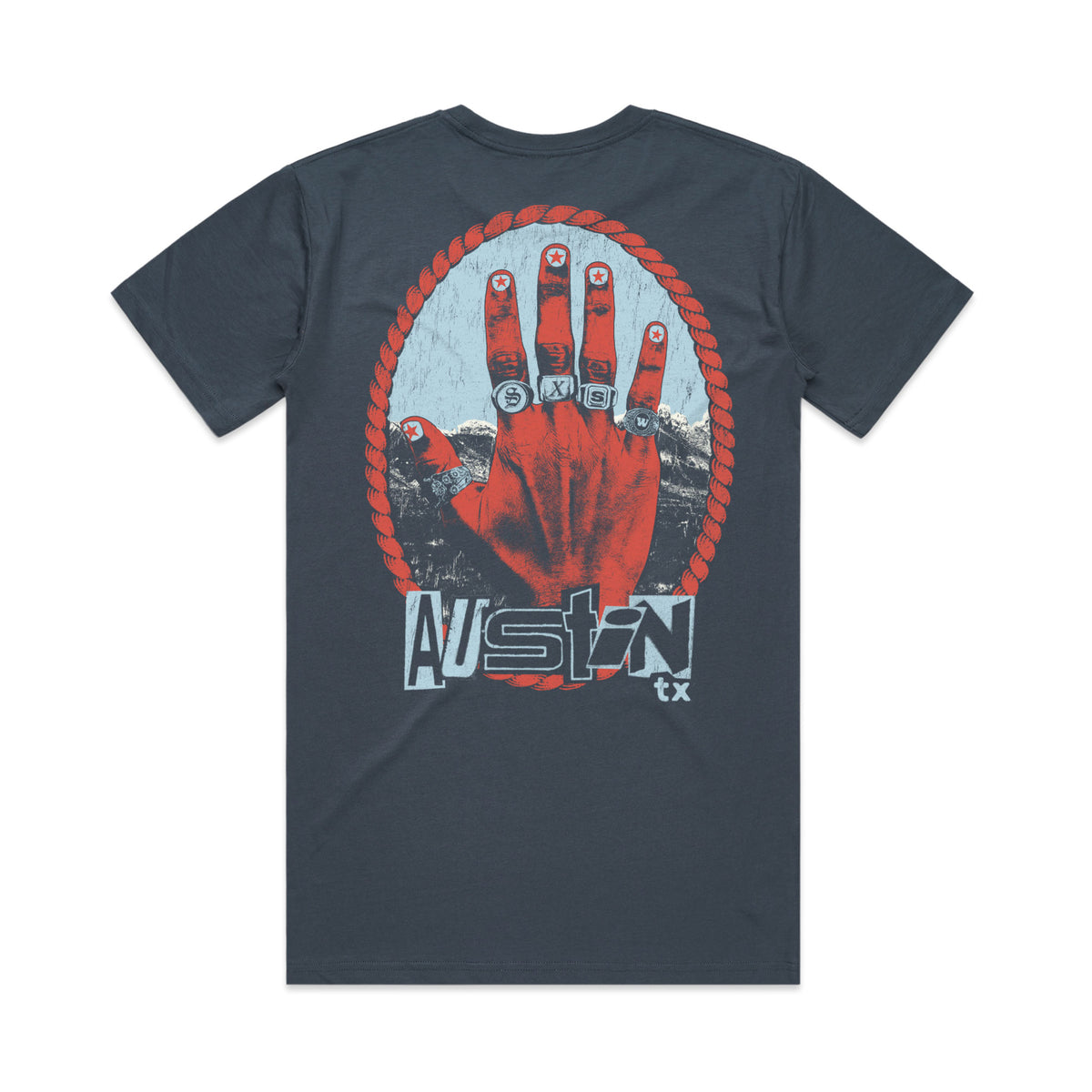 RED HAND TEE – Official SXSW Merchandise